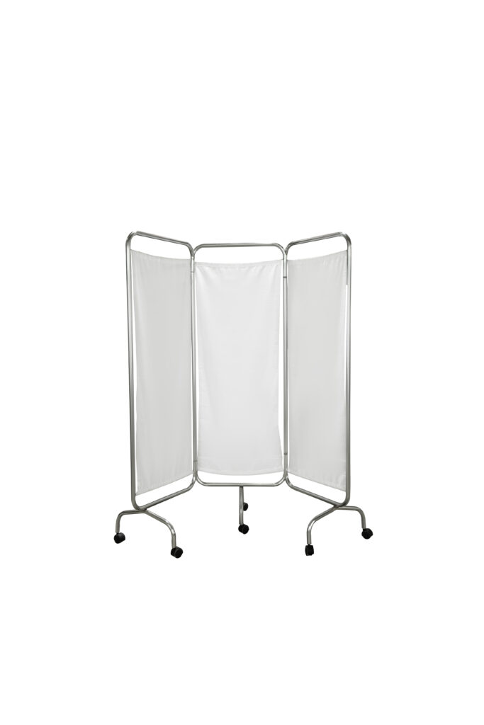 Stainless Steel 3-Panel Bedside Screen 304 | Trust Medi